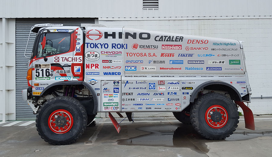 Sugawara, el “abuelo” del Dakar que acelera con Hino