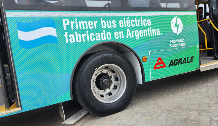 Agrale presentó el primer bus eléctrico hecho en Argentina