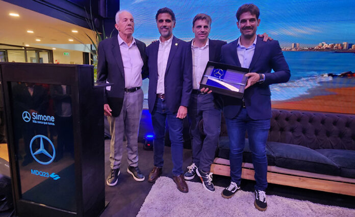 Simone estrenó la sucursal de Mercedes-Benz en Mar del Plata